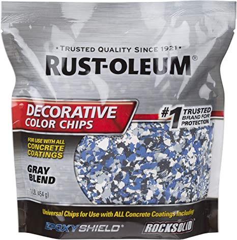 Gray Blend Decorative Chips – Surface Prep Supply
